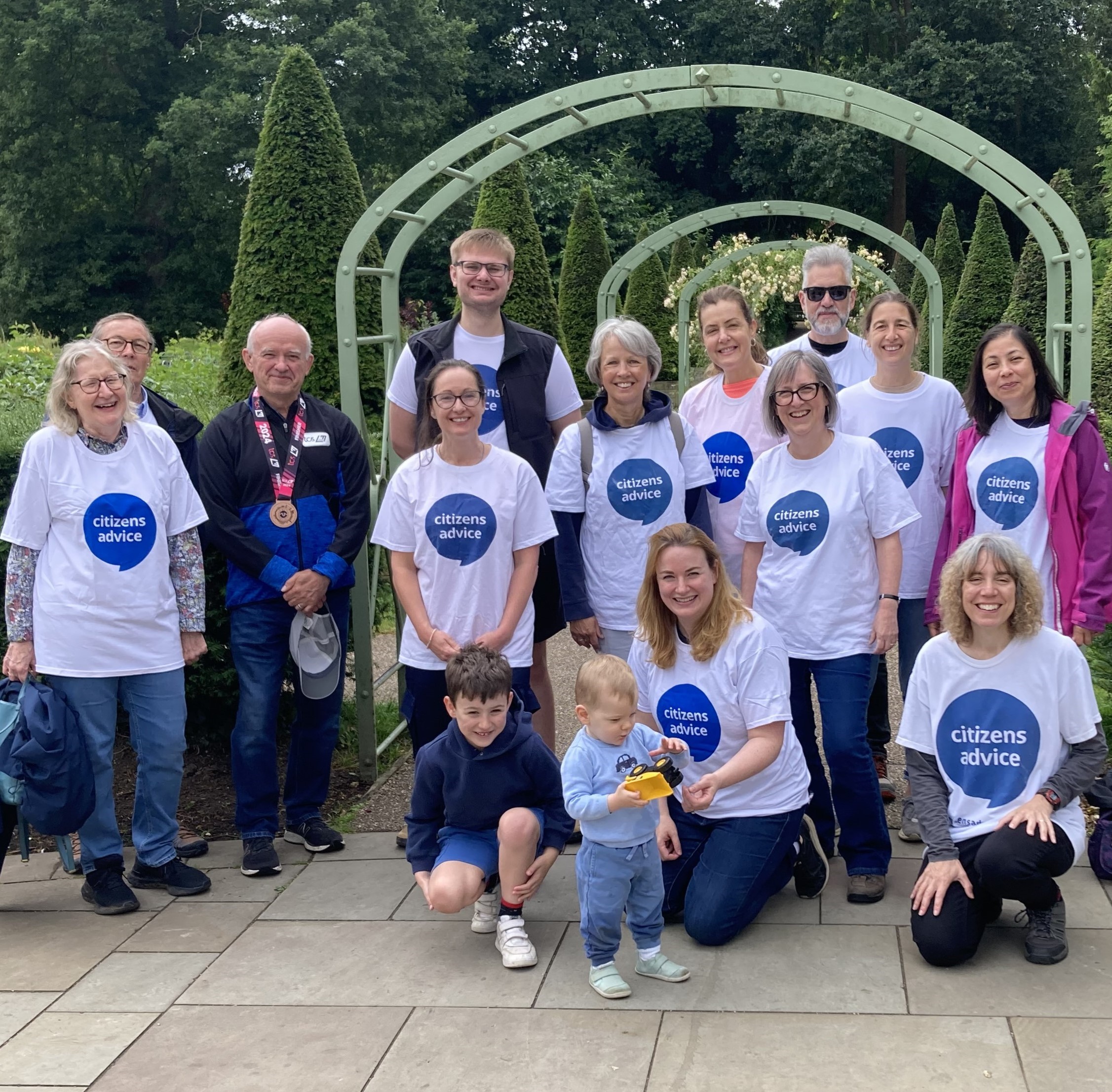Little feet and a big effort for Bracknell Together Walk 2024 ...